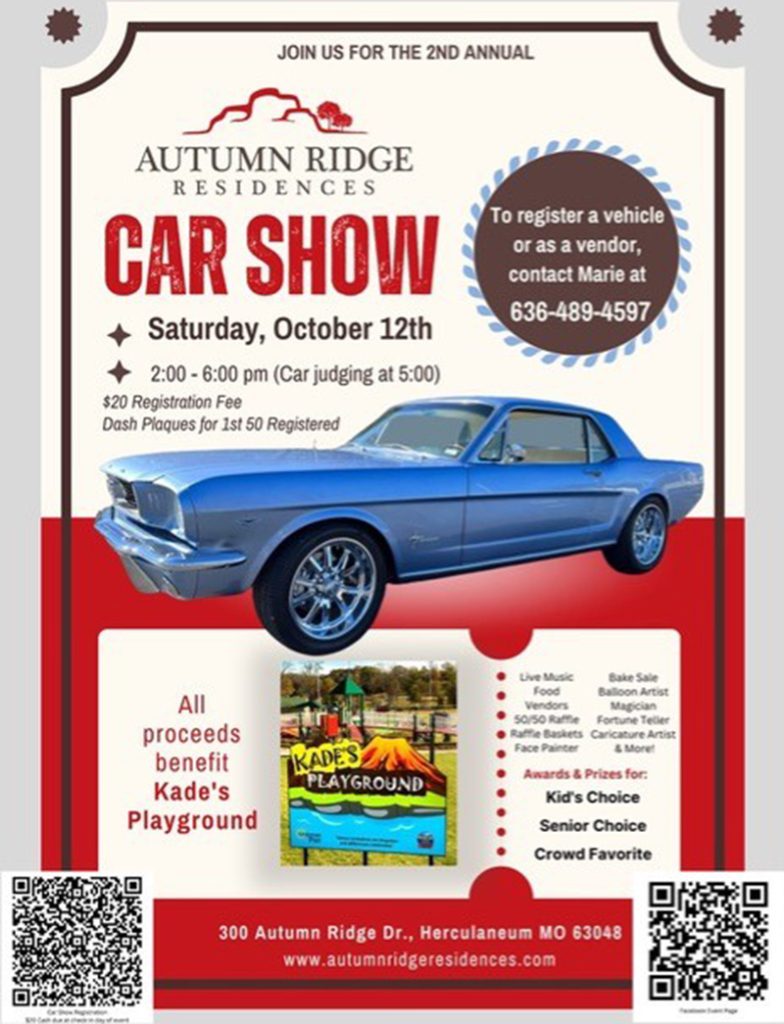2nd Annual Car Show Event | Autumn Ridge Residences